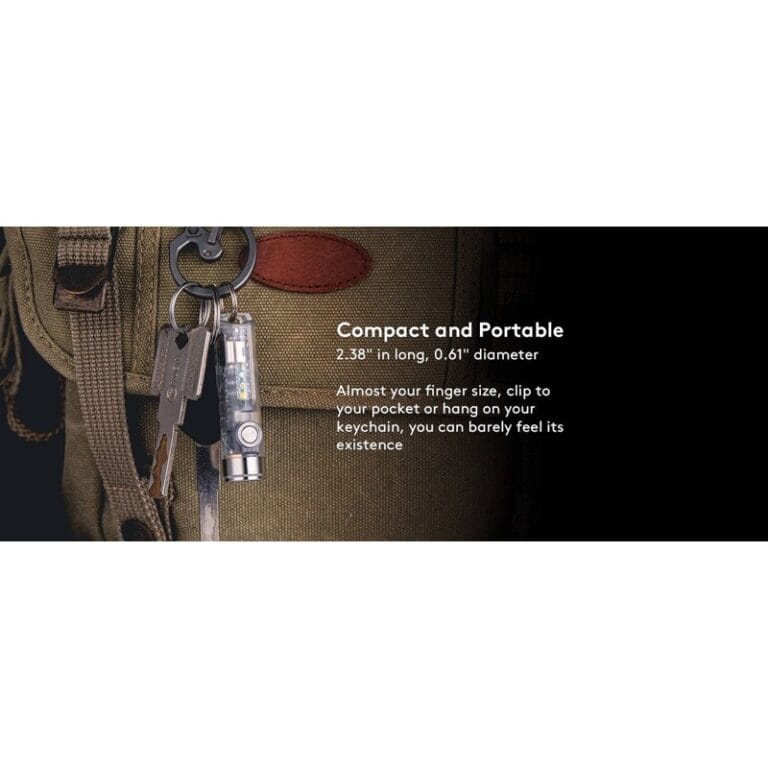 RovyVon Aurora A8 - EDC Zaklamp - Natuurgadgets.nl